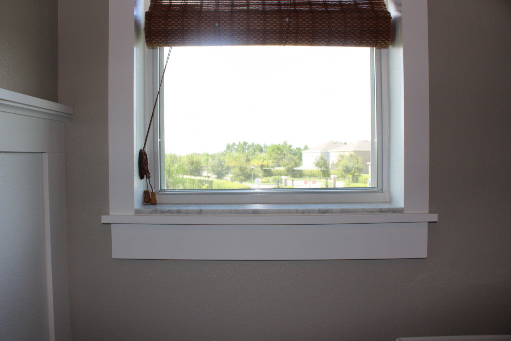 DIY Window Frame - Frills and Drills