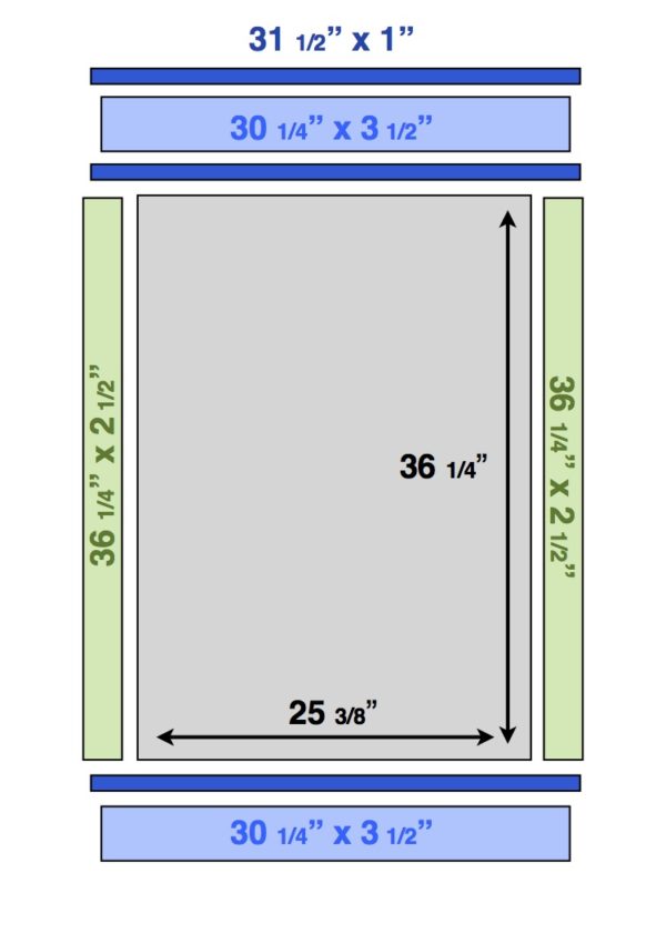 DIY Window Frame - Frills and Drills