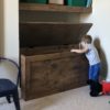 Easy DIY Toy Box - Frills and Drills